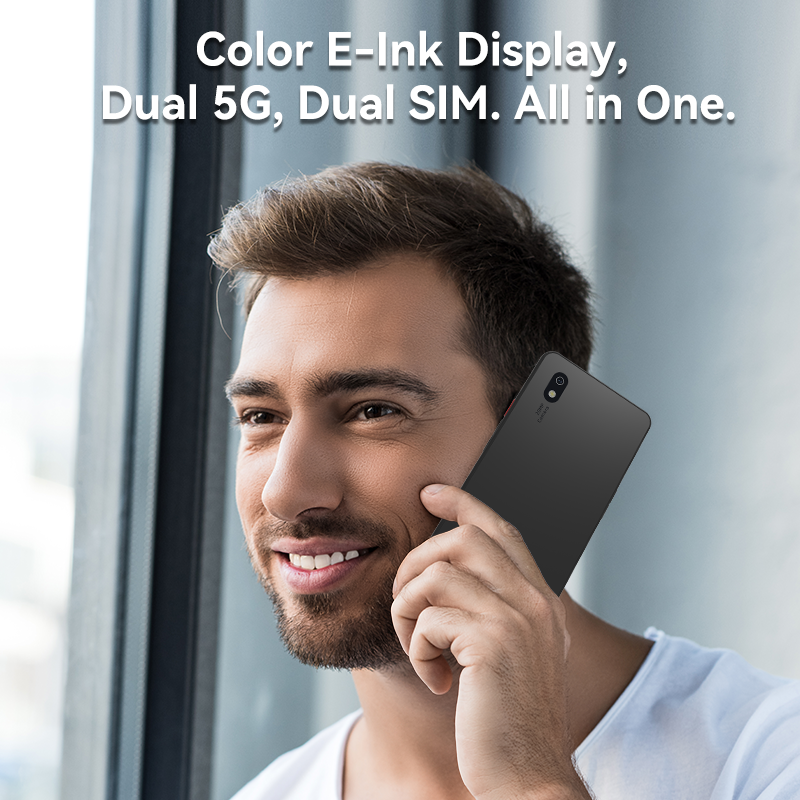 Android 14 Hibreak pro Color 6'' E ink Eye-Friendly Smartphone with 4G ...